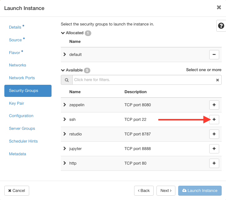 Start Virtual Machines - Documentation - SWITCHengines - SWITCH Help